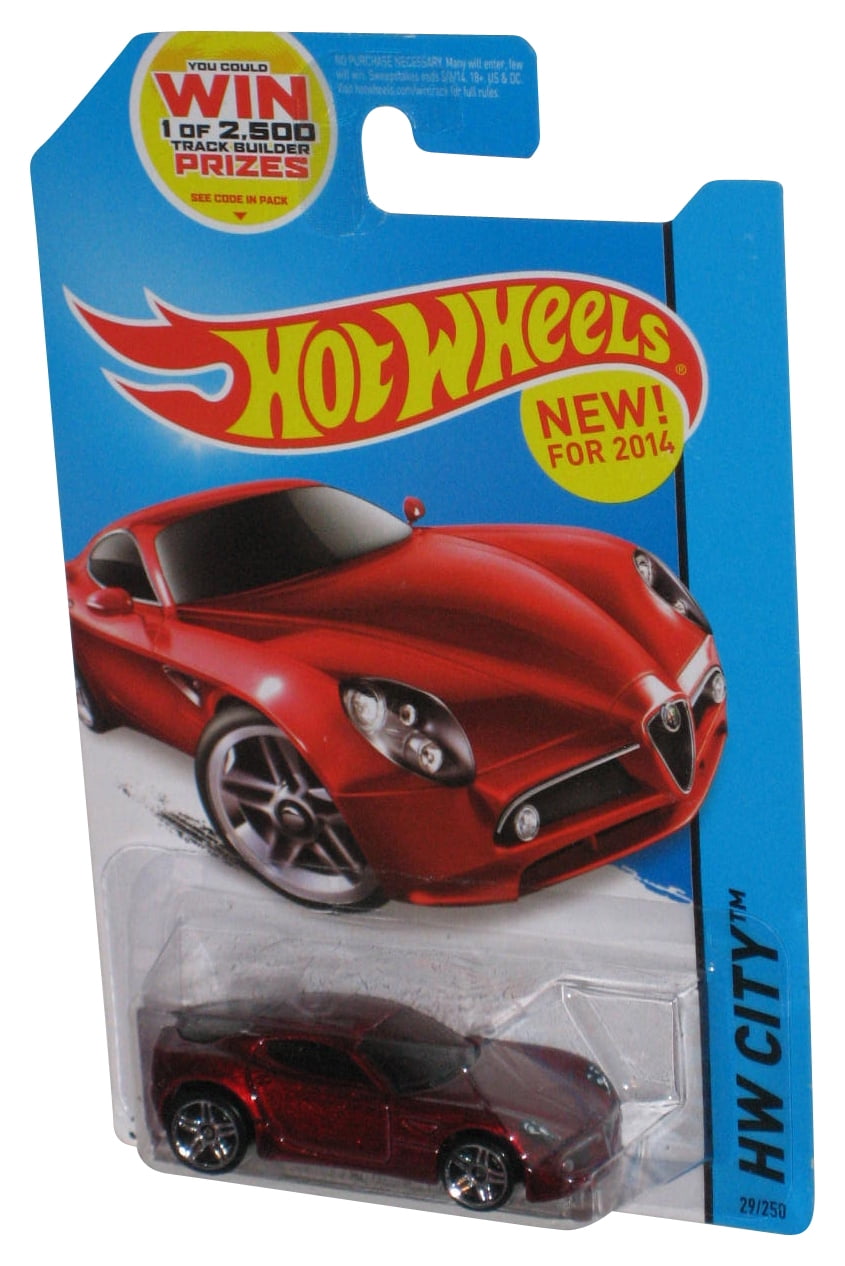Hot Wheels HW City (2014) Red Alfa Romeo 8C Competizione Car 29/250 ...