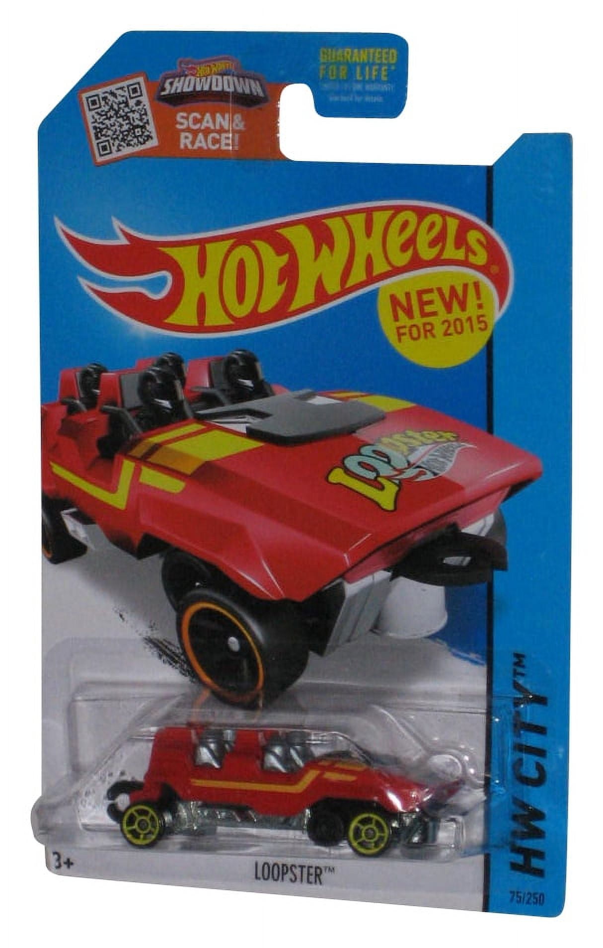 Hot Wheels HW City (2015) Red Loopster Car Toy 75/250 - Walmart.com