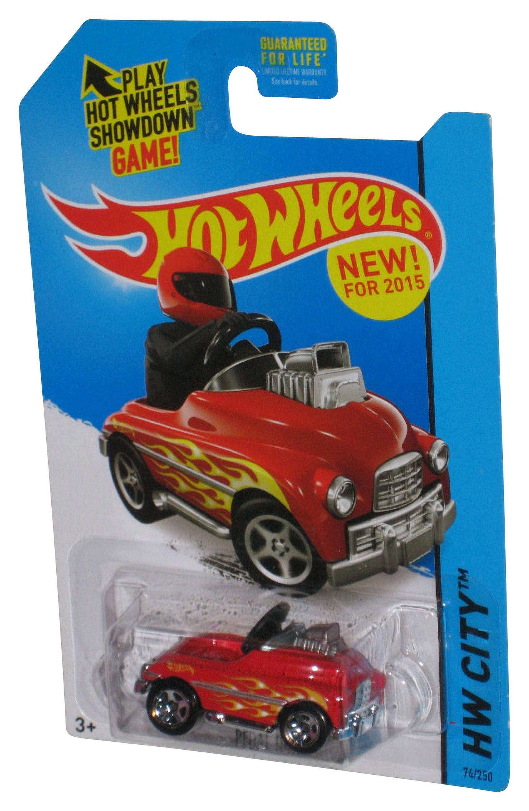 Hot Wheels HW City (2015) Red Pedal Driver Die-Cast Toy Car 74/250 ...