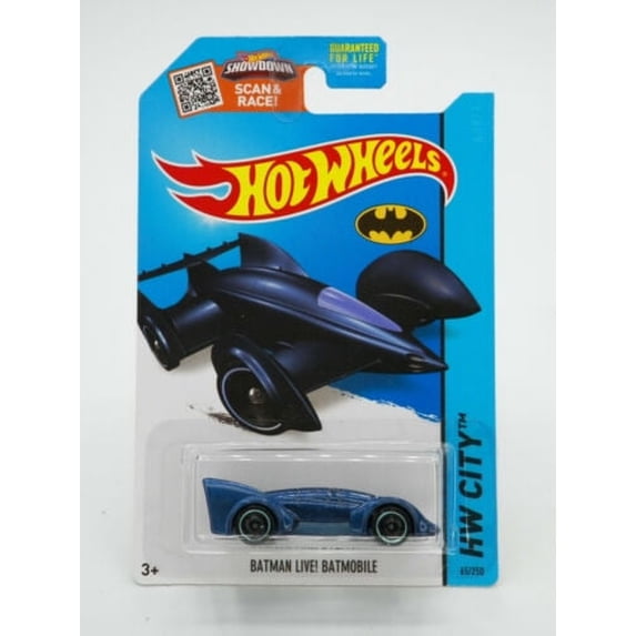 Hot Wheels "HW City" - Batman Live! Batmobile - Walmart.com