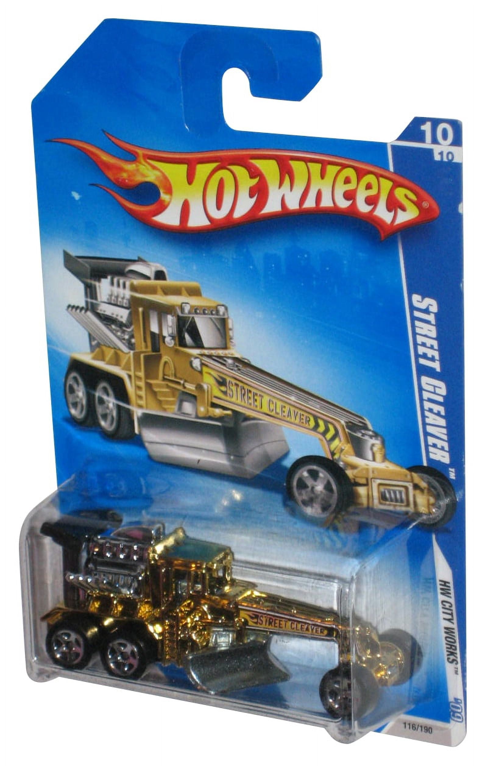 Hot Wheels HW City Works 10/10 '09 Gold Street Cleaver Toy Car 116/190 ...