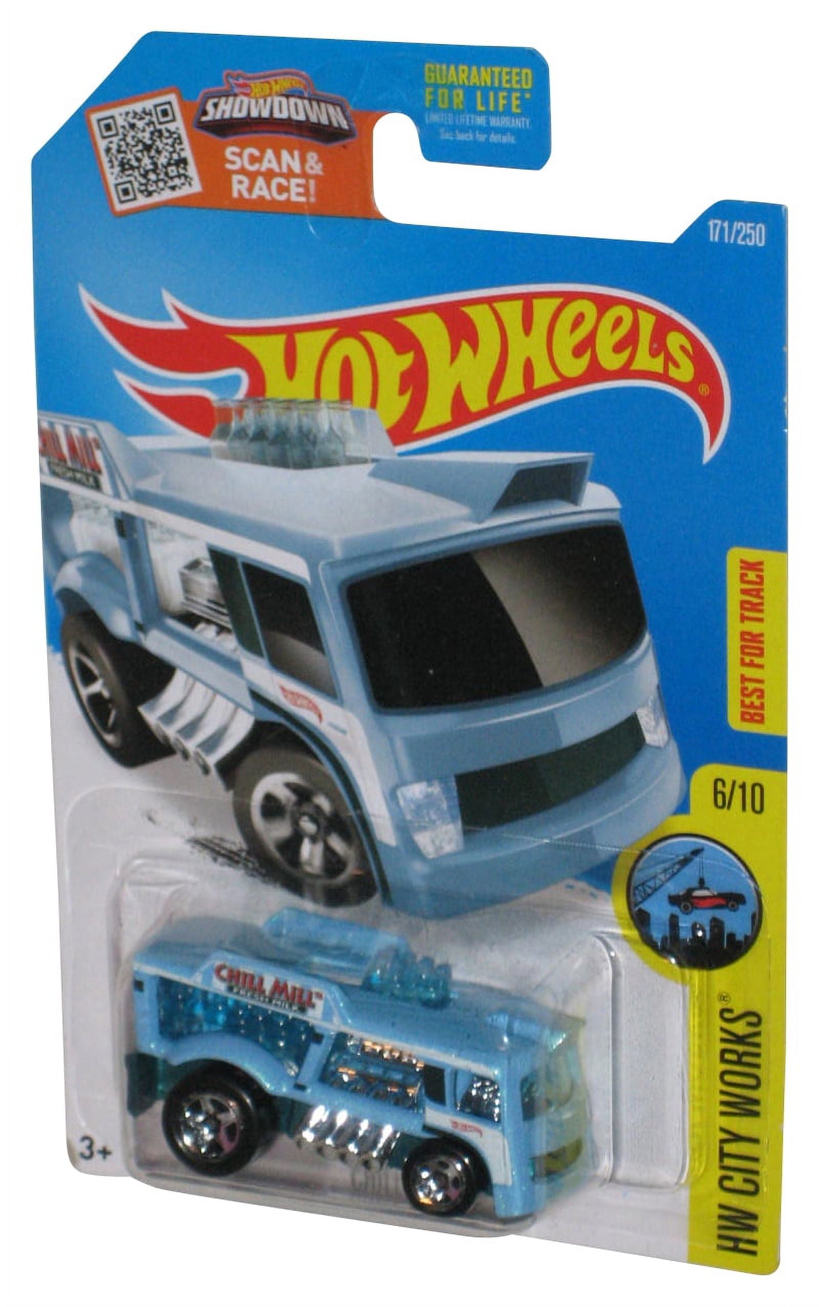 Hot Wheels HW City Works 6/10 (2015) Blue Chill Mill Toy Car 171/250 ...