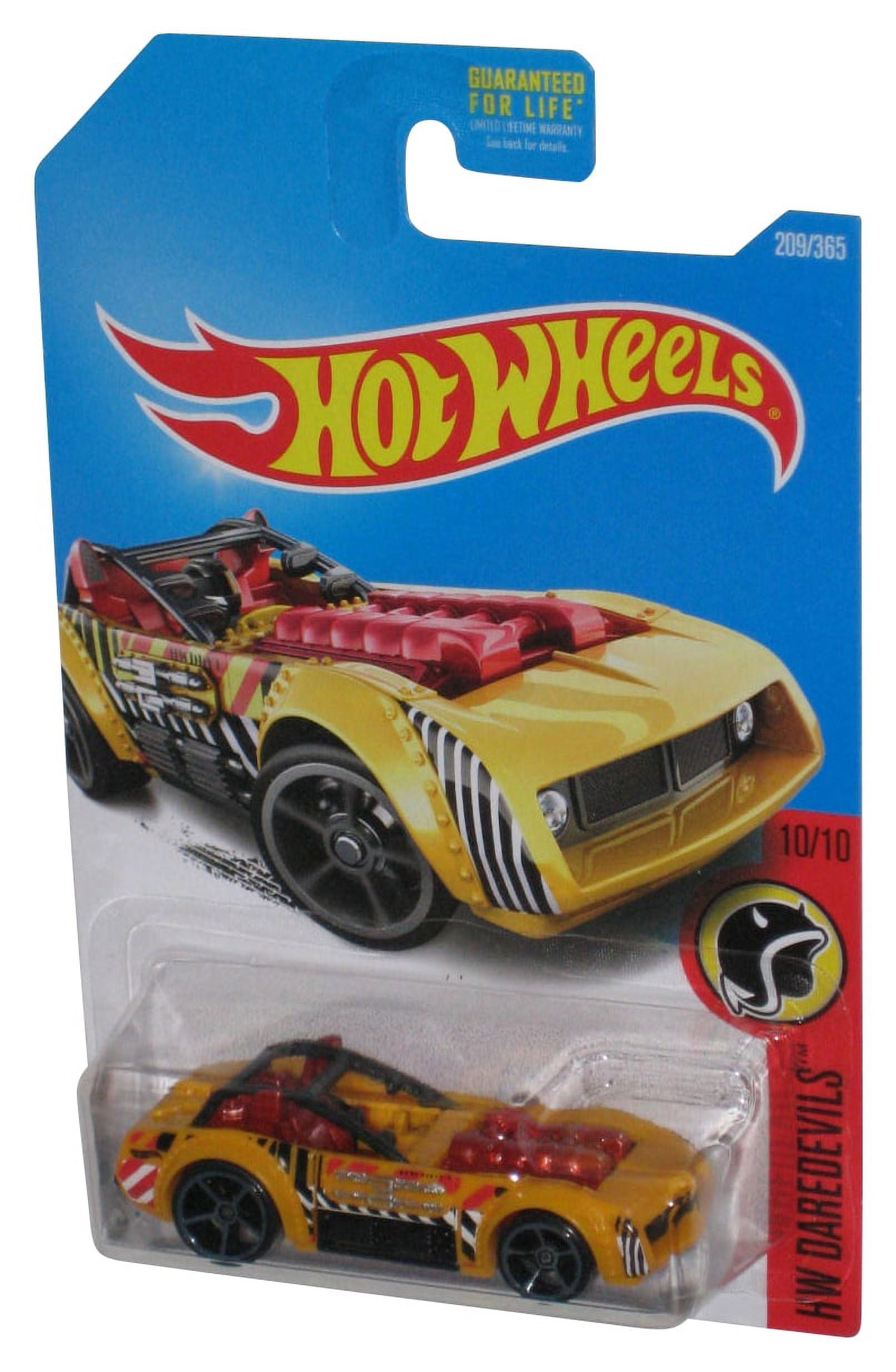 Hot Wheels HW Daredevils 10/10 (2015) Yellow Piledriver Toy Car 209/365 ...