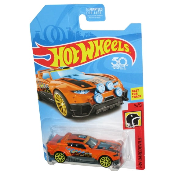 Hot Wheels HW Daredevils (2017) Orange Rally Cat Toy Car 5/5 - Walmart.com