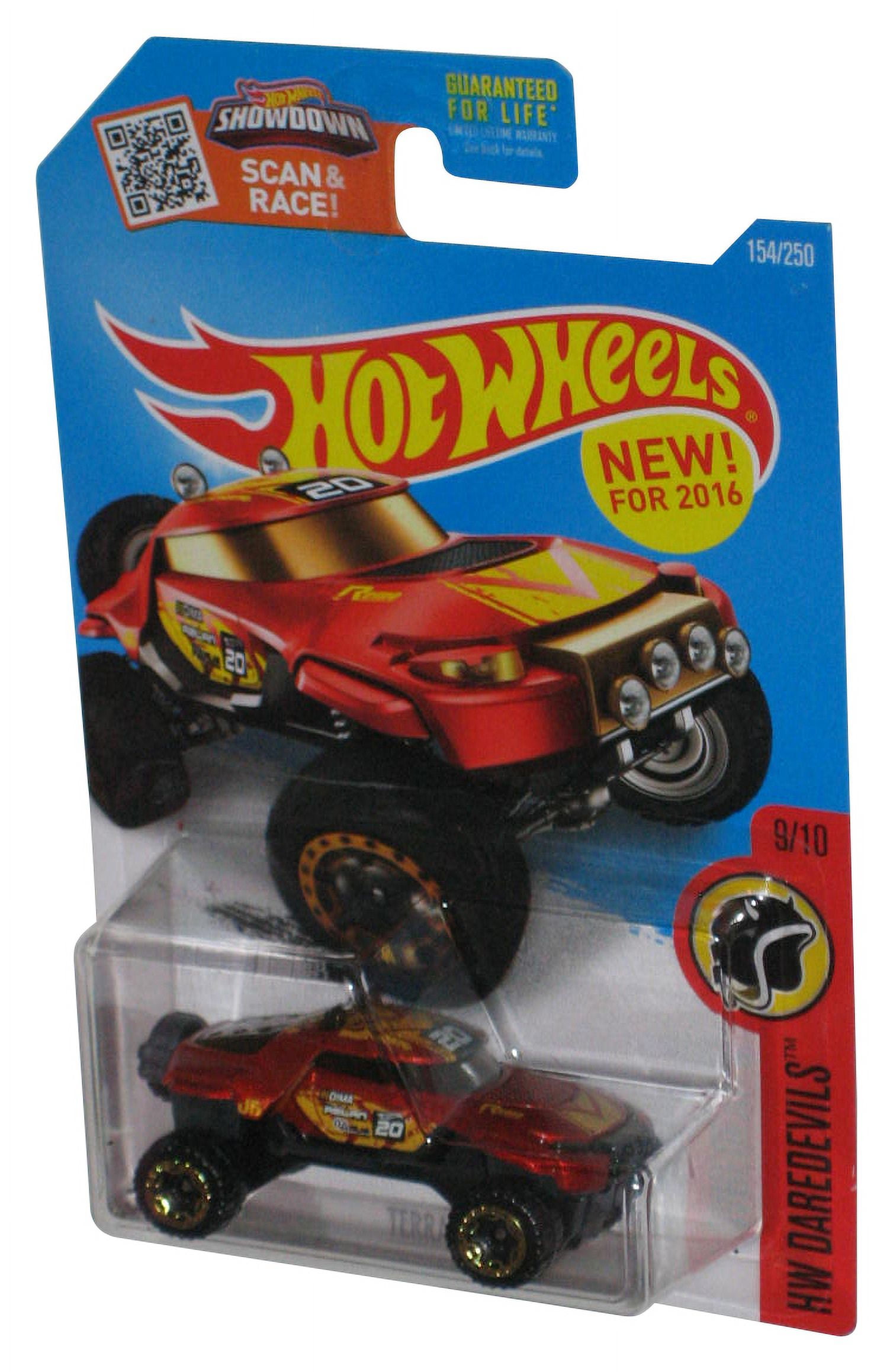 Hot Wheels HW Daredevils 9/10 (2016) Red Terrain Storm Toy Truck 154/ ...