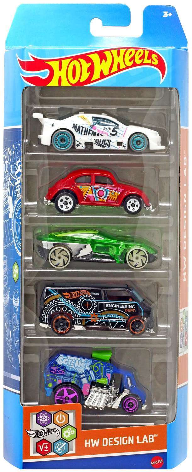 Hot Wheels HW Design Lab VW Beetle, Amazoom, Forward Force, Custom '77 ...