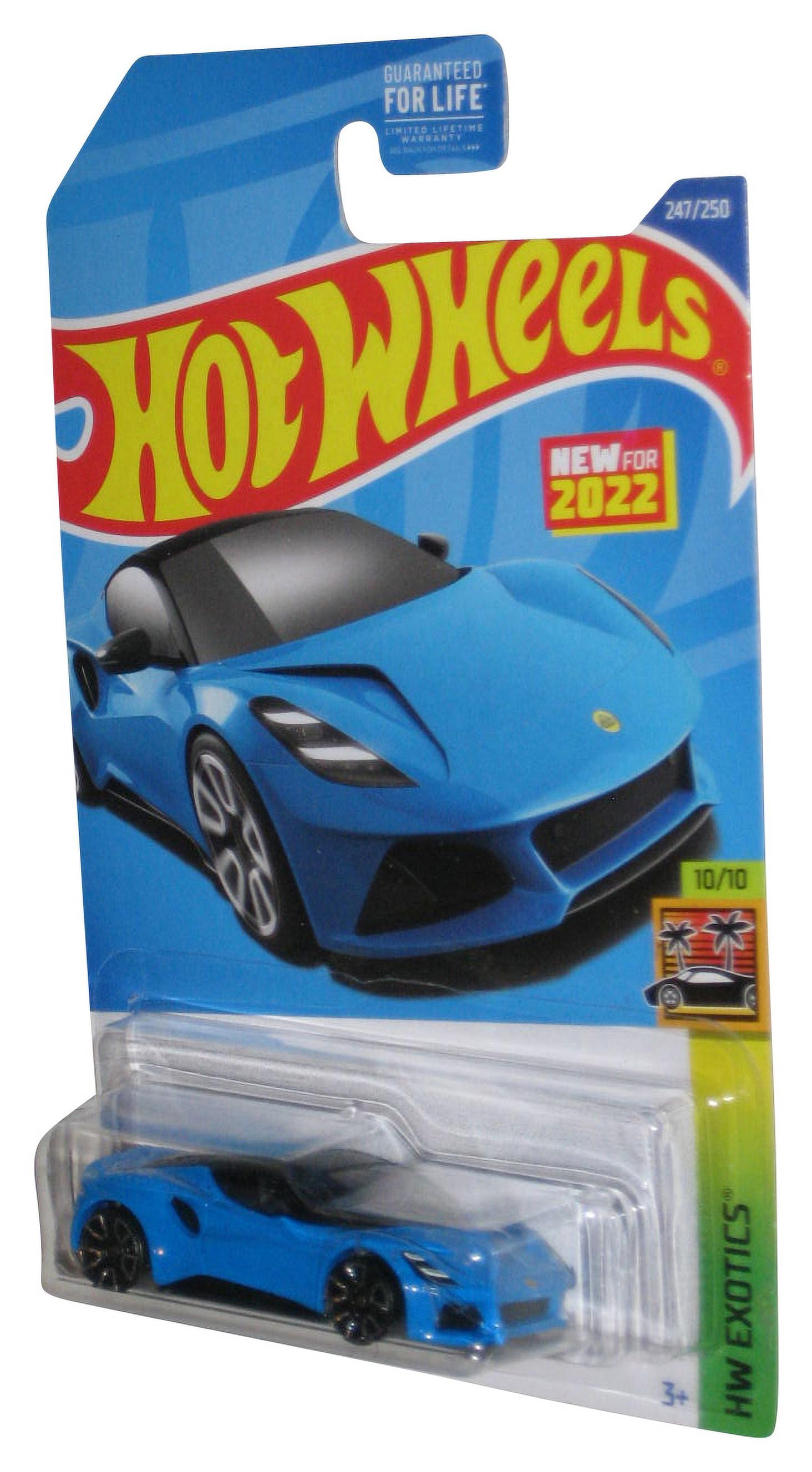 Hot Wheels 2022 - Lotus Emira - Blue - HW Exotics 10/10 - Mint/NrMint ...