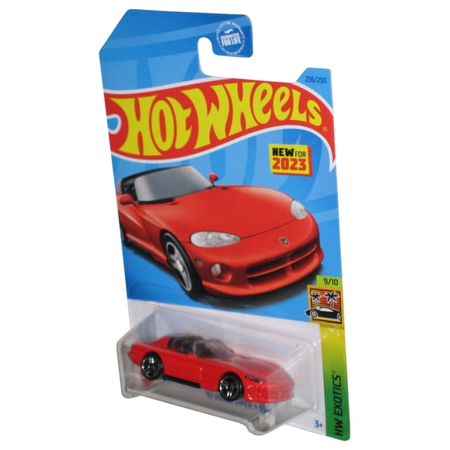 Hot Wheels HW Exotics 9/10 (2023) Red '92 Dodge Viper RT/10 Car 236/250 ...