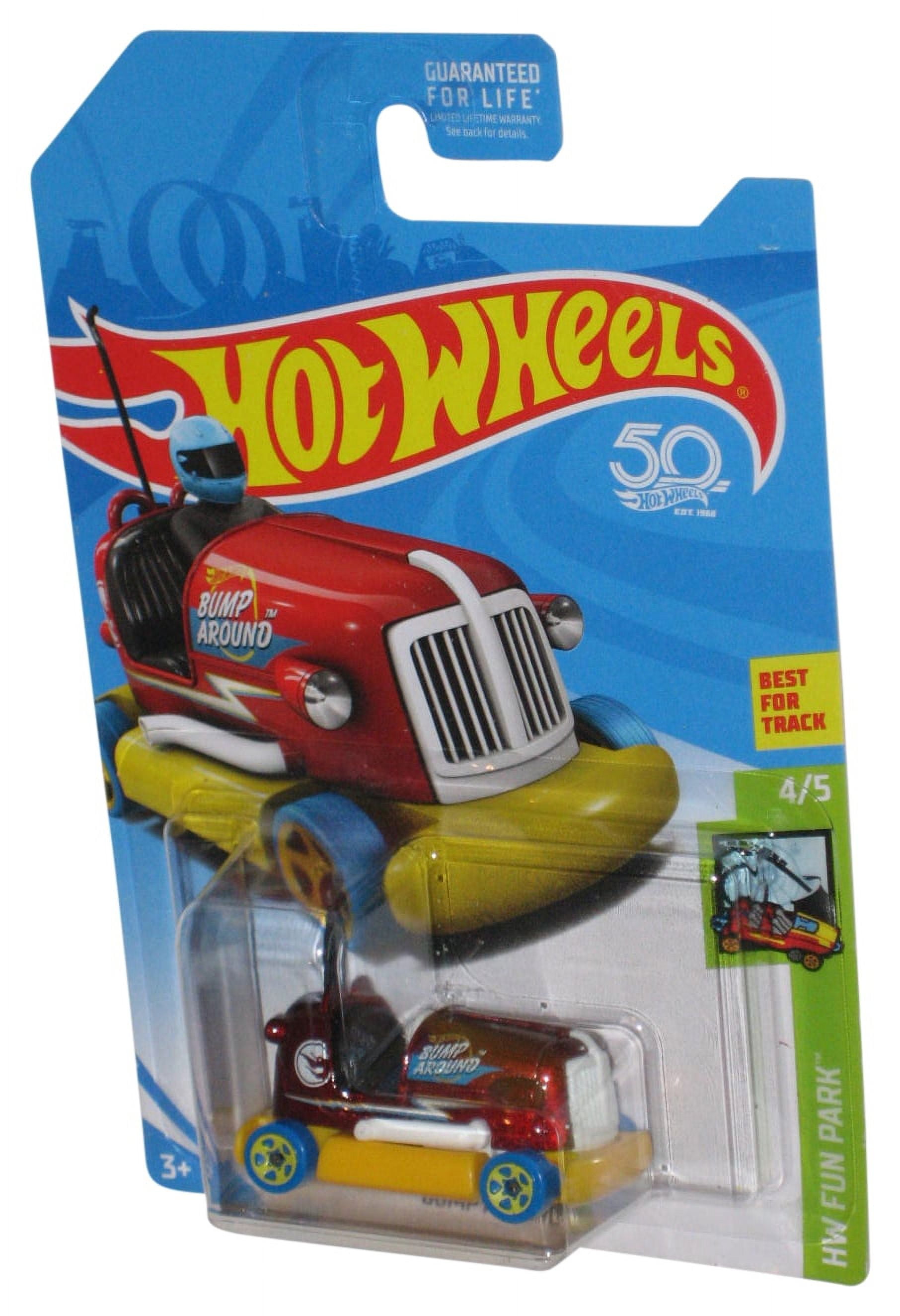 Hot Wheels HW Fun Park (2017) Red Bump Around Die-Cast Toy Car 4/5 ...
