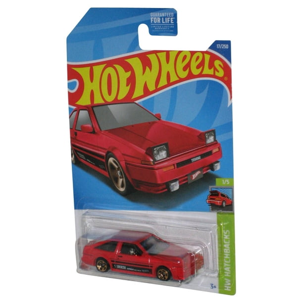 Hot Wheels HW Hatchbacks #1/5 Red Toyota AE86 Sprinter Trueno Toy Car ...