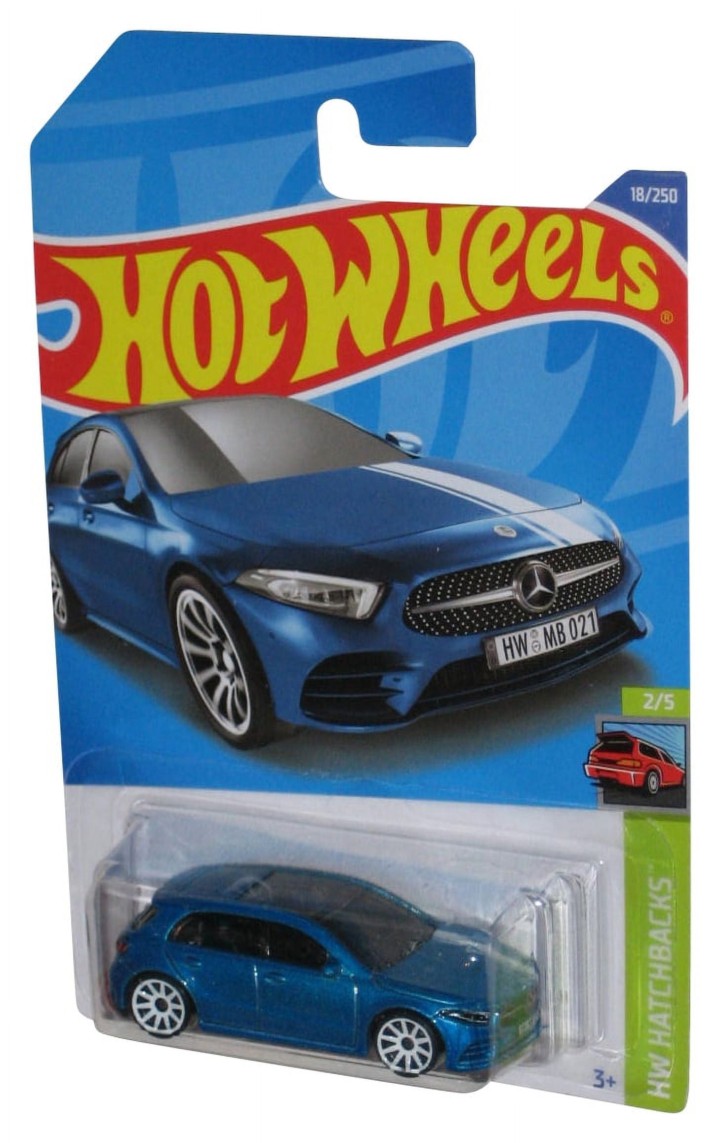 Hot Wheels HW Hatchbacks 2/5 (2021) Blue '19 Mercedes-Benz A-Class Toy ...