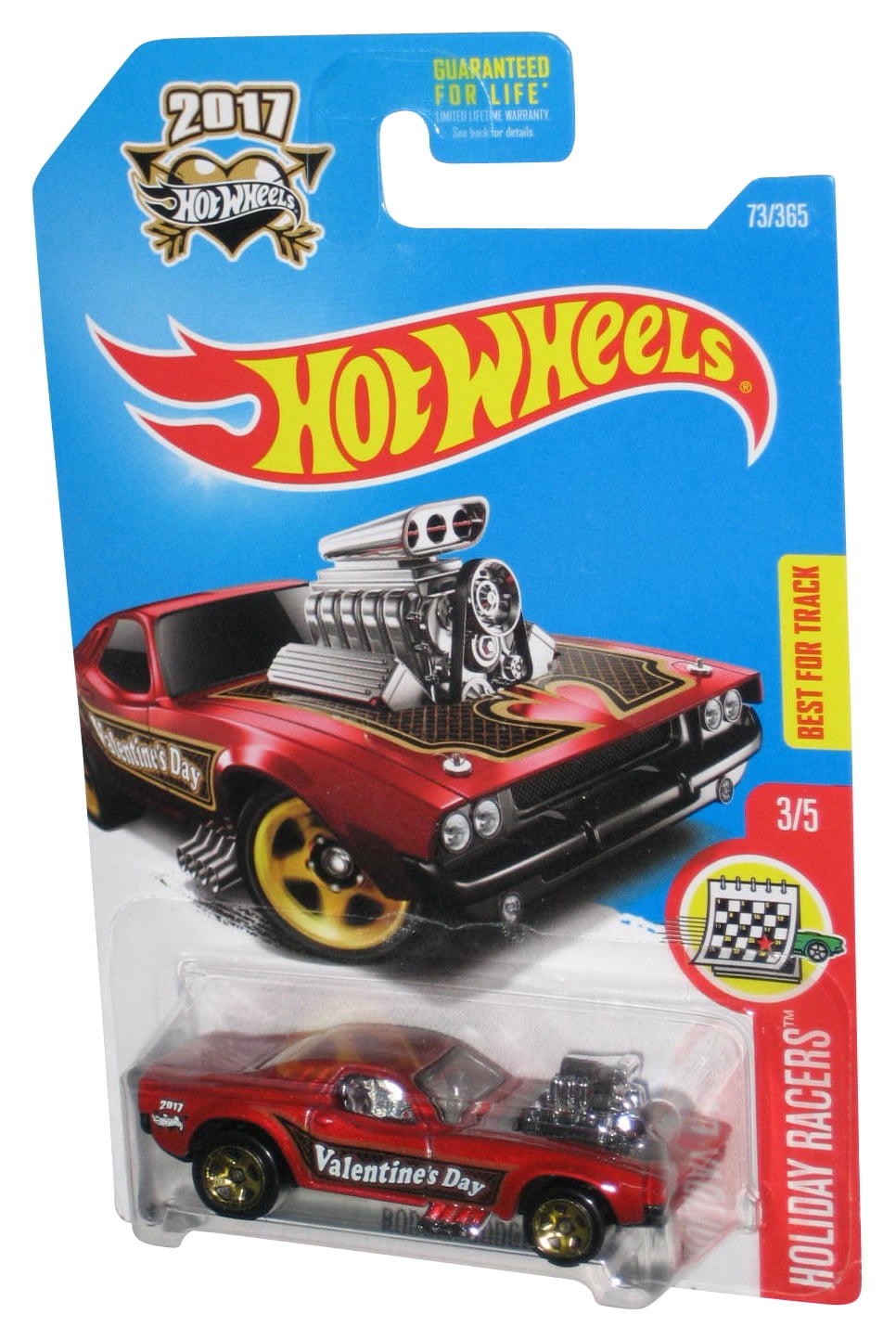 Hot Wheels HW Holiday 3/5 Red Racers Rodger Dodger Valentines Day Car ...