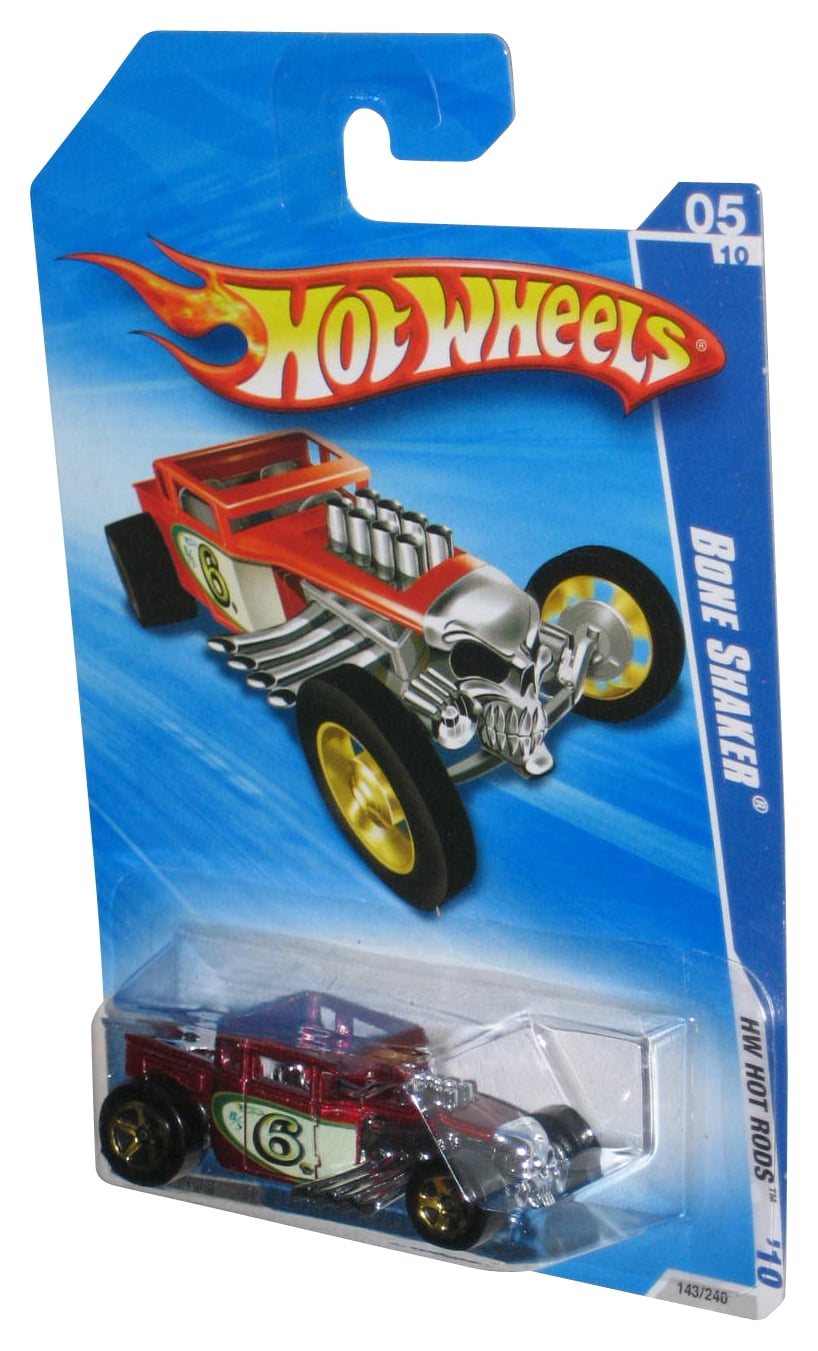 Hot Wheels HW Hot Rods 5/10 '10 Red Toy Car 143/240 - Walmart.com