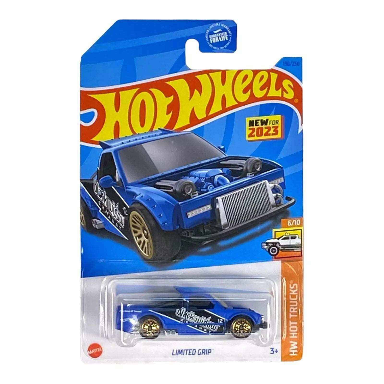 Hot Wheels HW Hot Trucks Limited Grip Blue Truck - Walmart.com