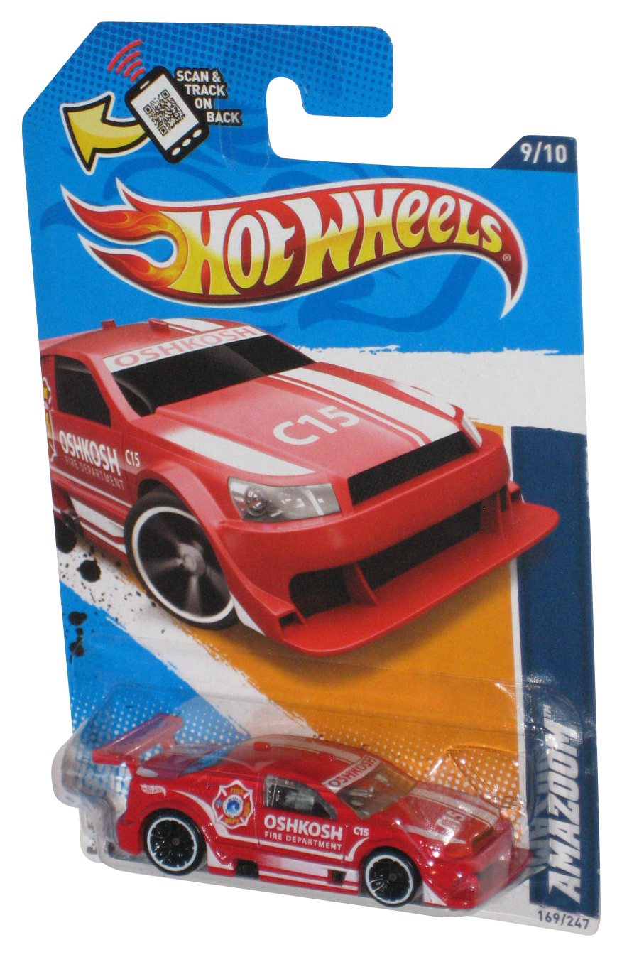 Hot Wheels HW Maint Street '12 (2011) Red Amazoom Toy Car 169/247 ...