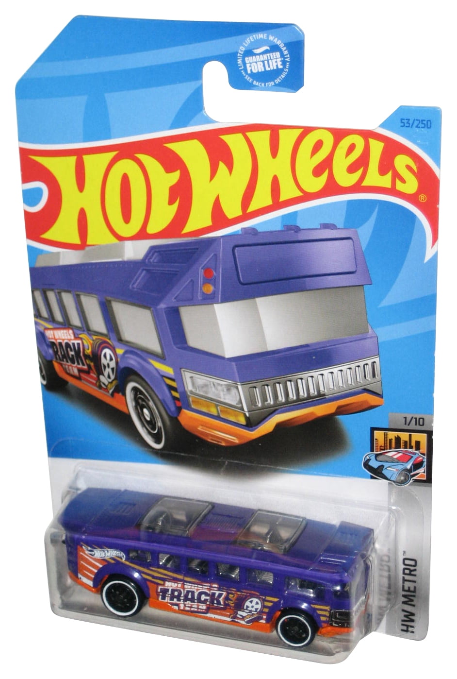 Hot Wheels HW Metro 1/10 (2021) Purple High Toy Bus 53/250 - Walmart.com