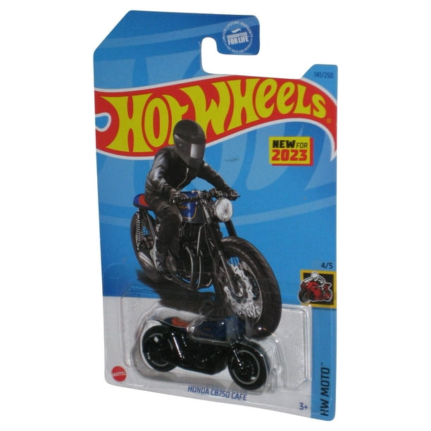 Hot Wheels HW Moto 4/5 (2023) Black Honda CB750 Café Toy Bike 141/250 - Walmart Business Supplies