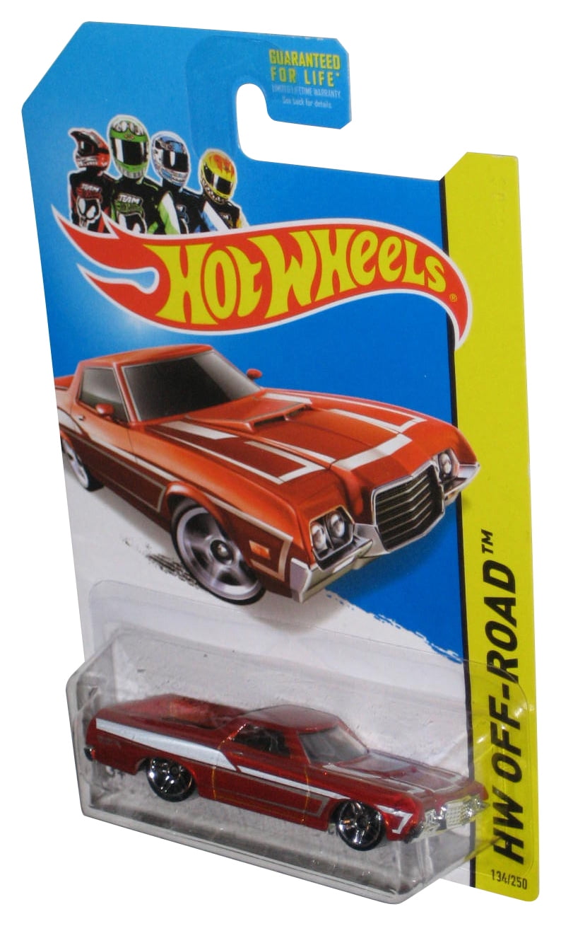 Hot Wheels HW Off-Road (2013) Red '72 Ford Ranchero Car 134/250 ...