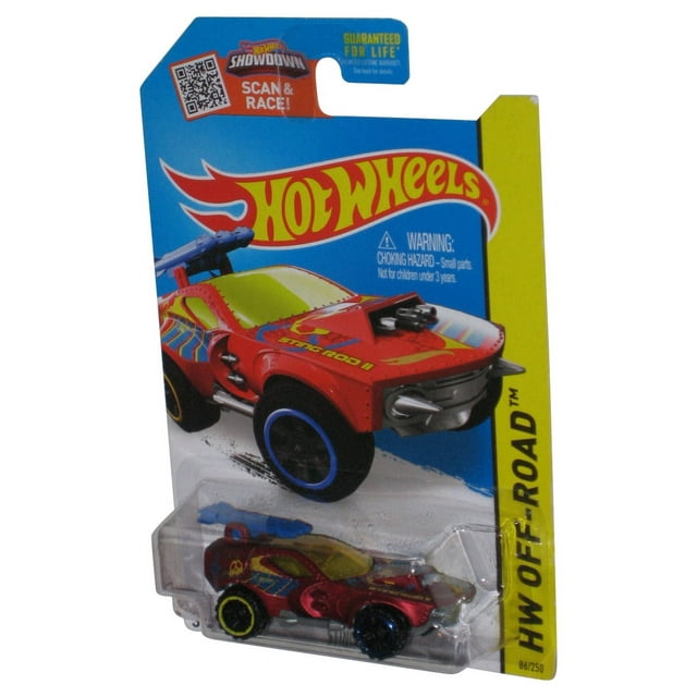 Hot Wheels HW Off-Road (2013) Red Sting Rod II Toy Car 86/250 - Walmart.com
