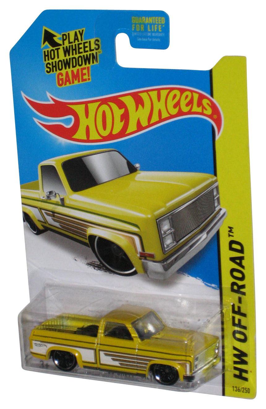 Hot Wheels HW Off-Road (2013) Yellow '83 Chevy Silverado Truck 136/250 ...