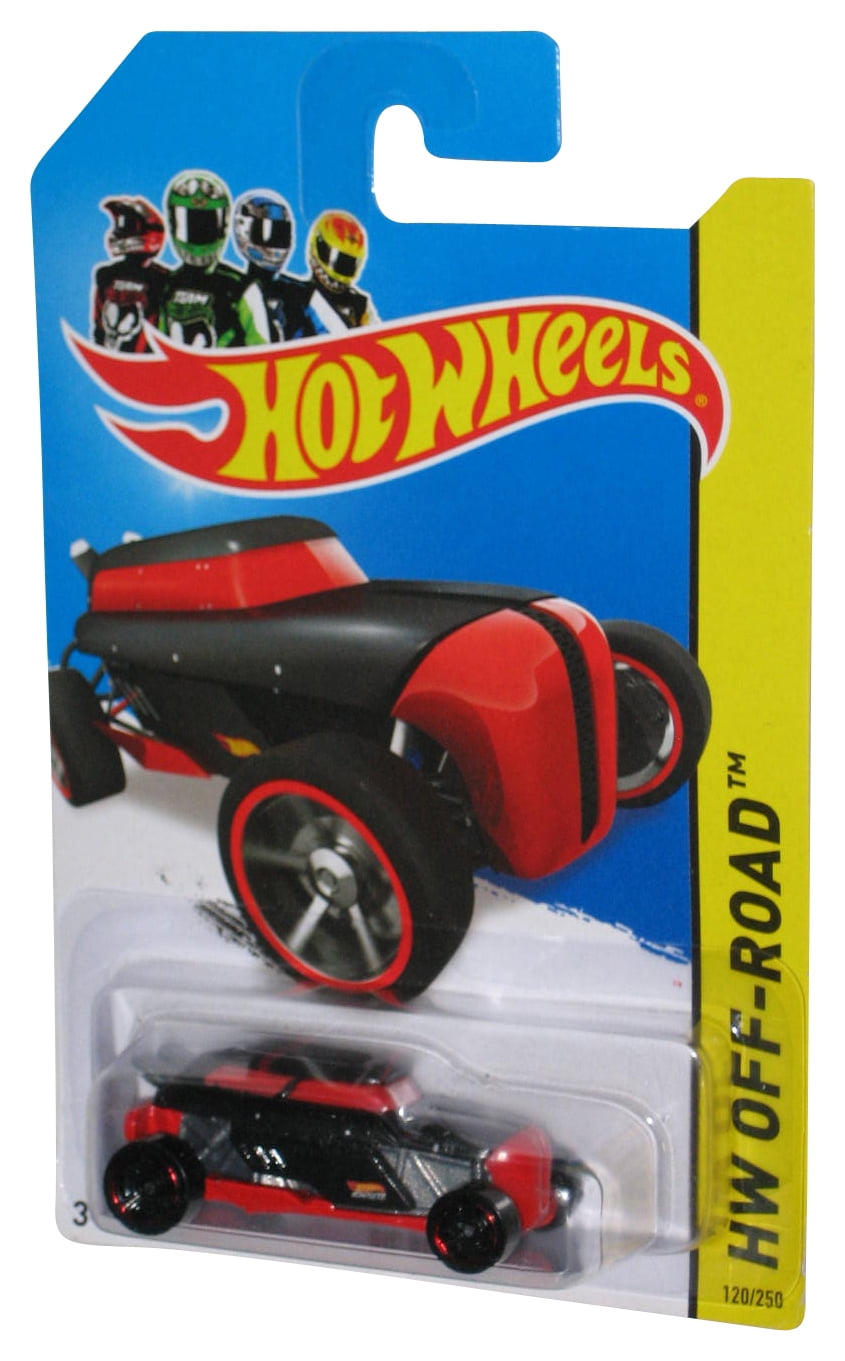Hot Wheels HW Off-Road (2014) Black & Red Rip Rod Toy Car 120/250 ...