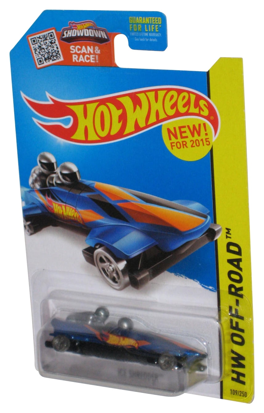 Hot Wheels HW Off-Road (2015) Blue Ice Shredder Toy Car 109/250 ...