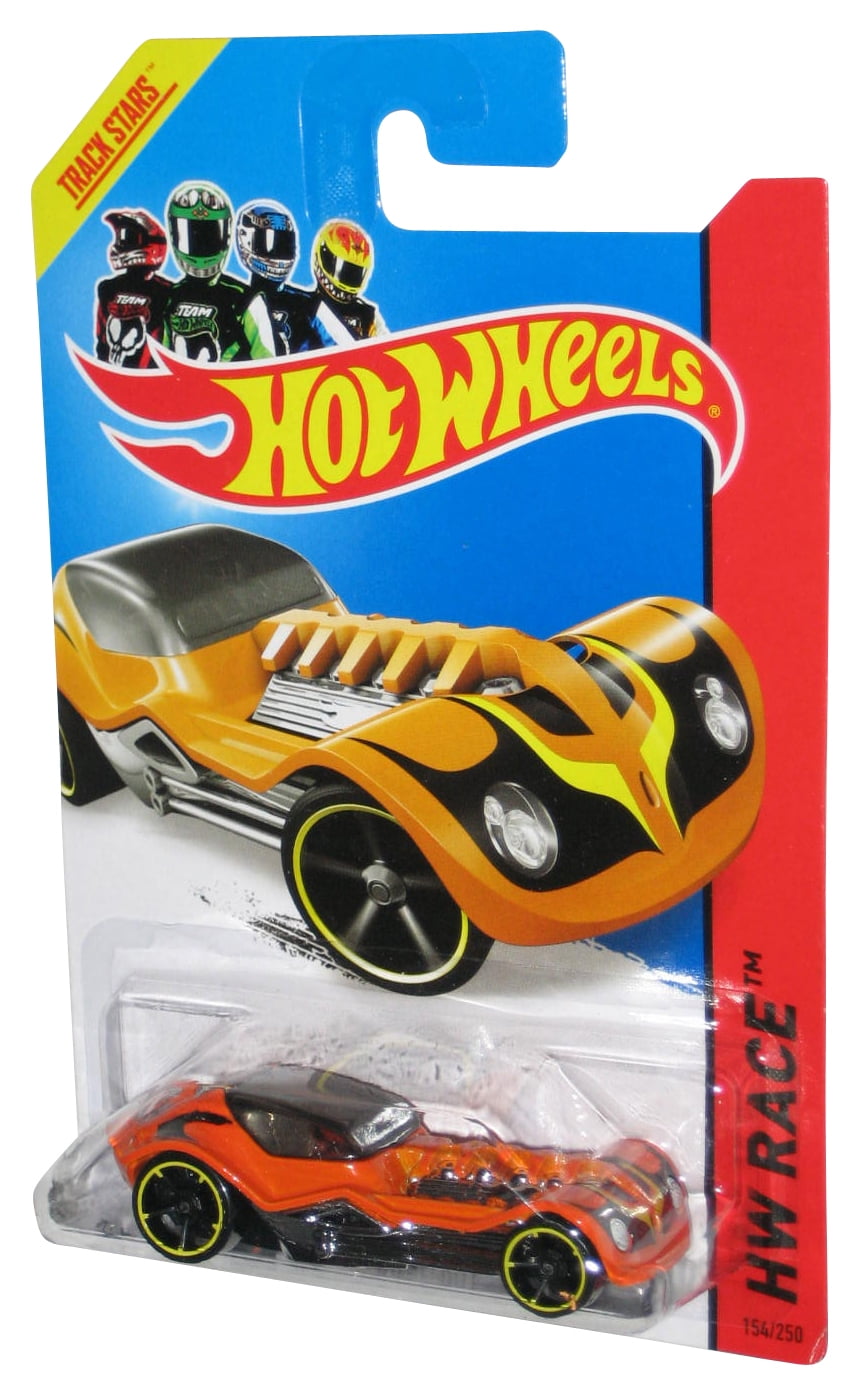 Hot Wheels HW Race (2013) Orange Dieselboy Toy Car 154/250 - Walmart.com