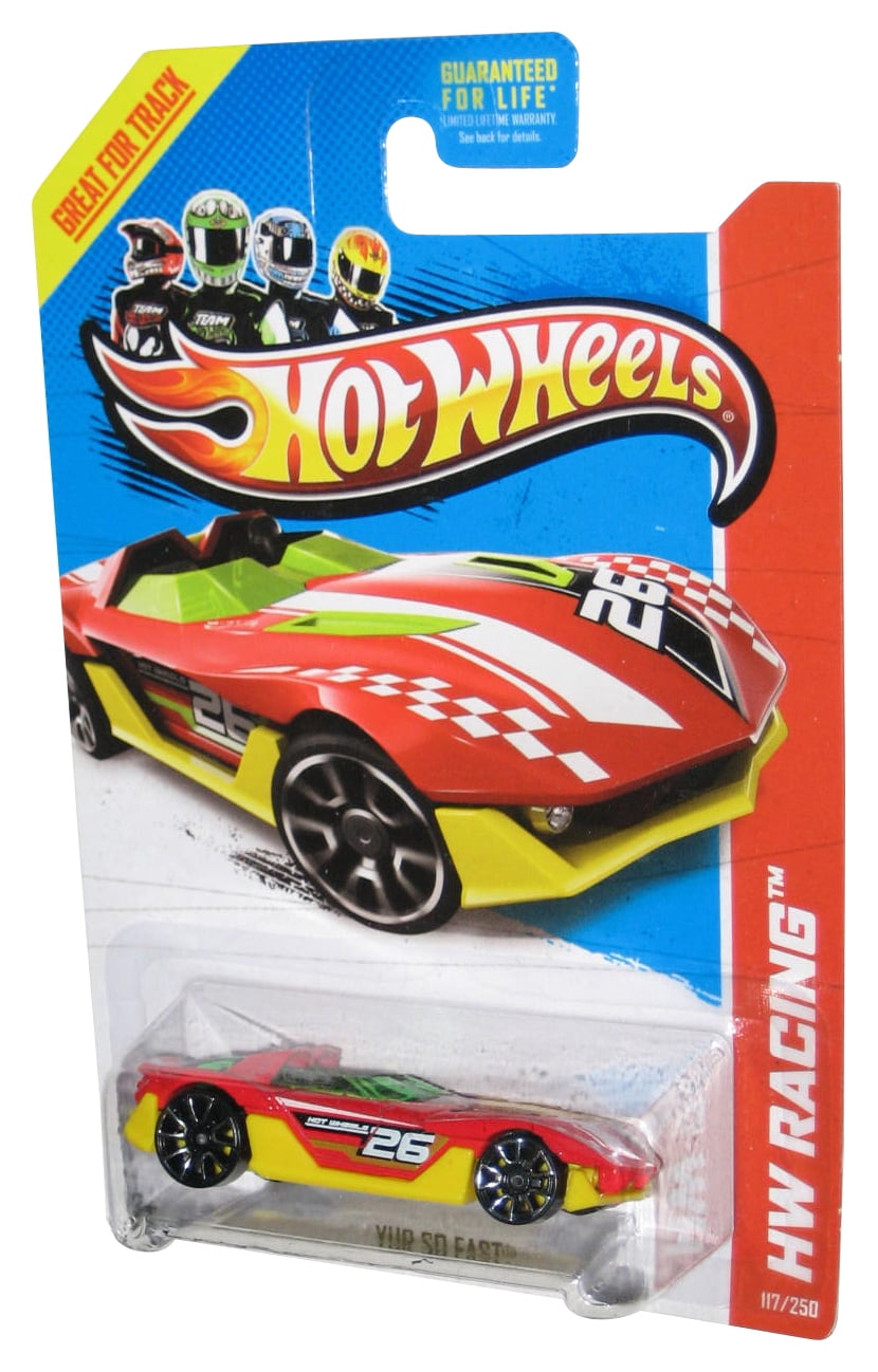 Hot Wheels HW Racing (2012) Red Yur So Fast Toy Car 117/250 - Walmart.com