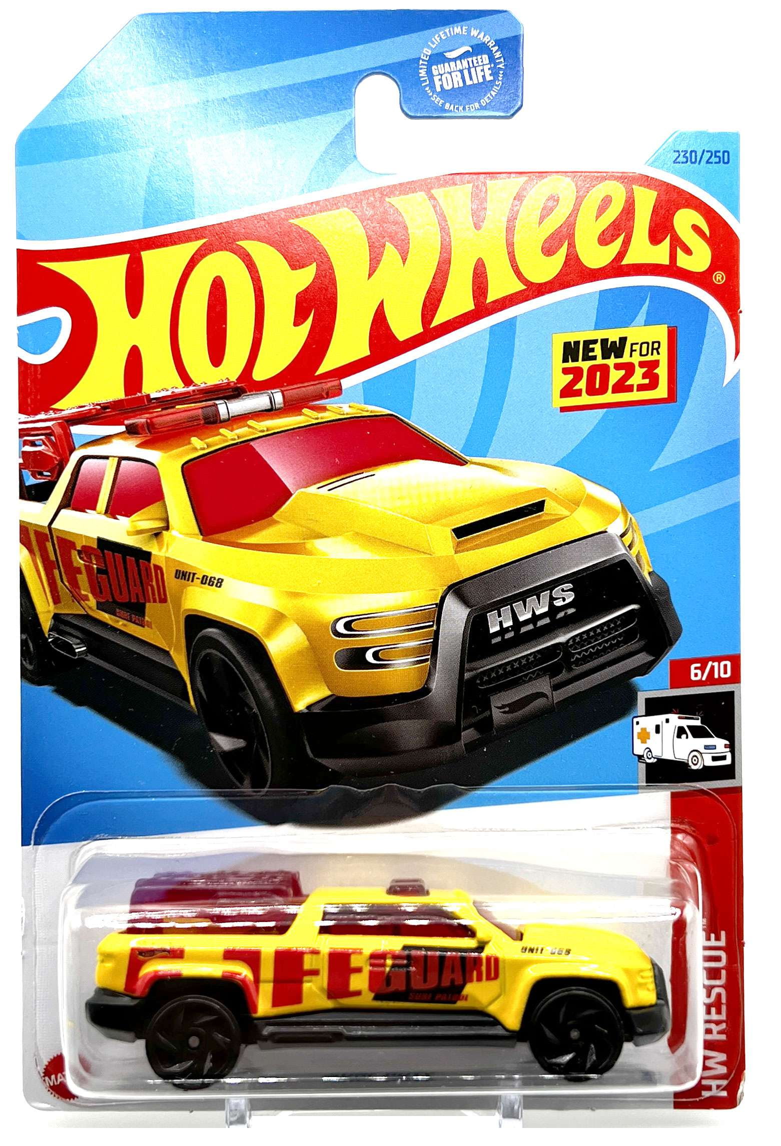 Hot Wheels HW Rescue Surf Duty Diecast Car (Yellow) - Walmart.com