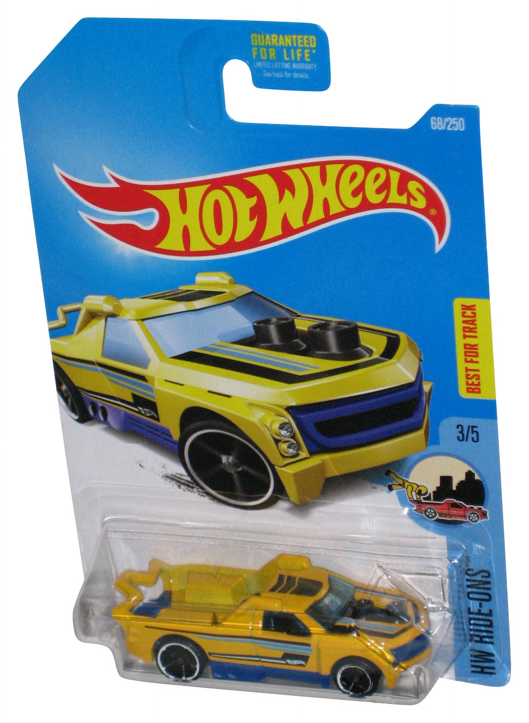Hot Wheels HW Ride-Ons 3/5 (2015) Yellow Fig Rig Toy Car 68/250 ...