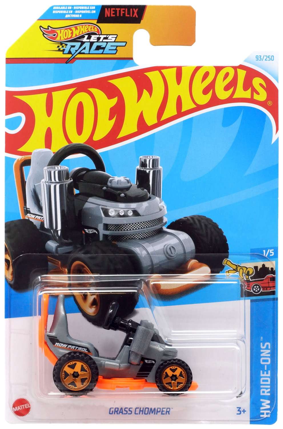 Hot Wheels HW Ride-Ons Grass Chomper Diecast Car - Walmart.com