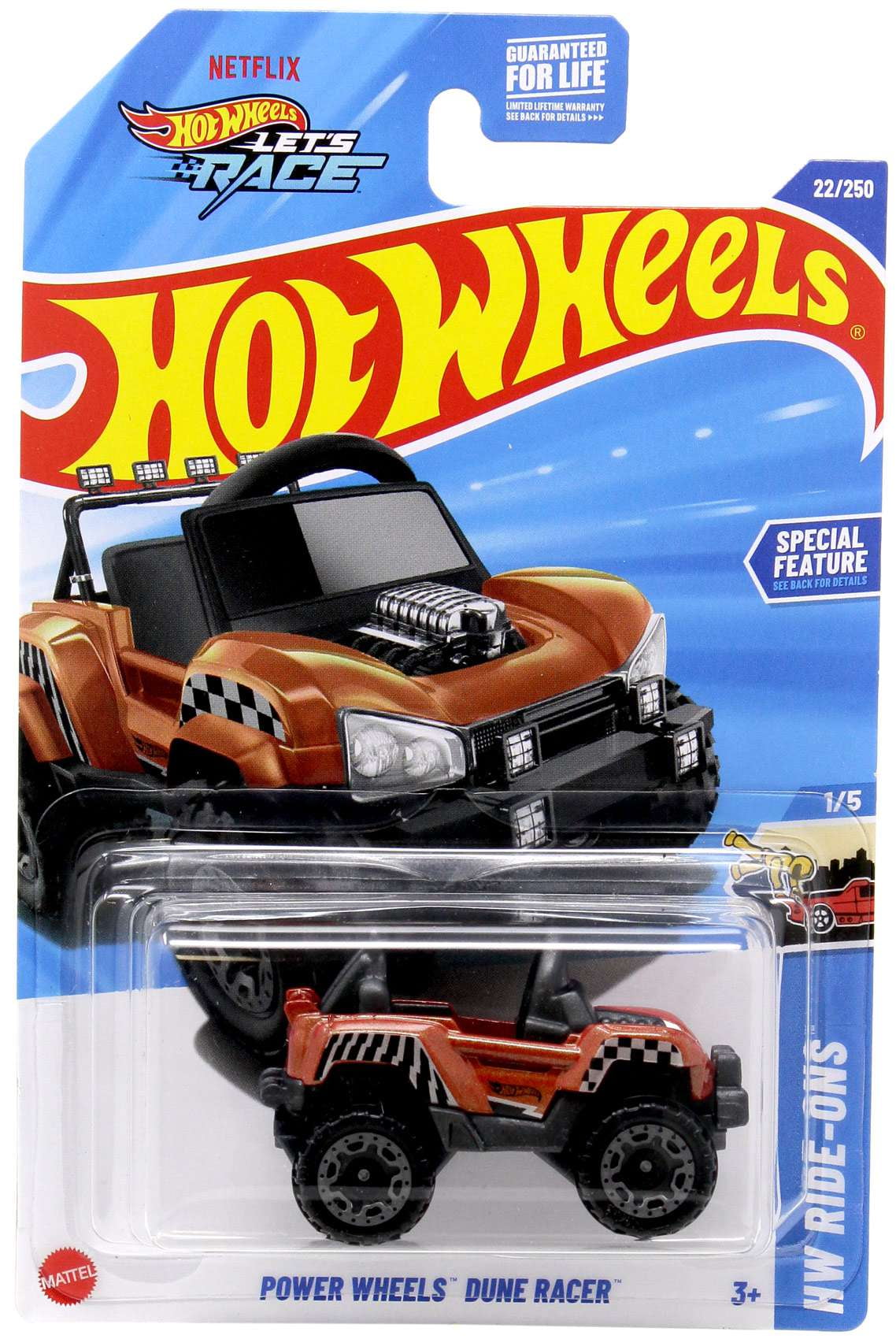 Hot Wheels HW Ride-Ons Power Wheels Dune Racer Diecast Car - Walmart.com