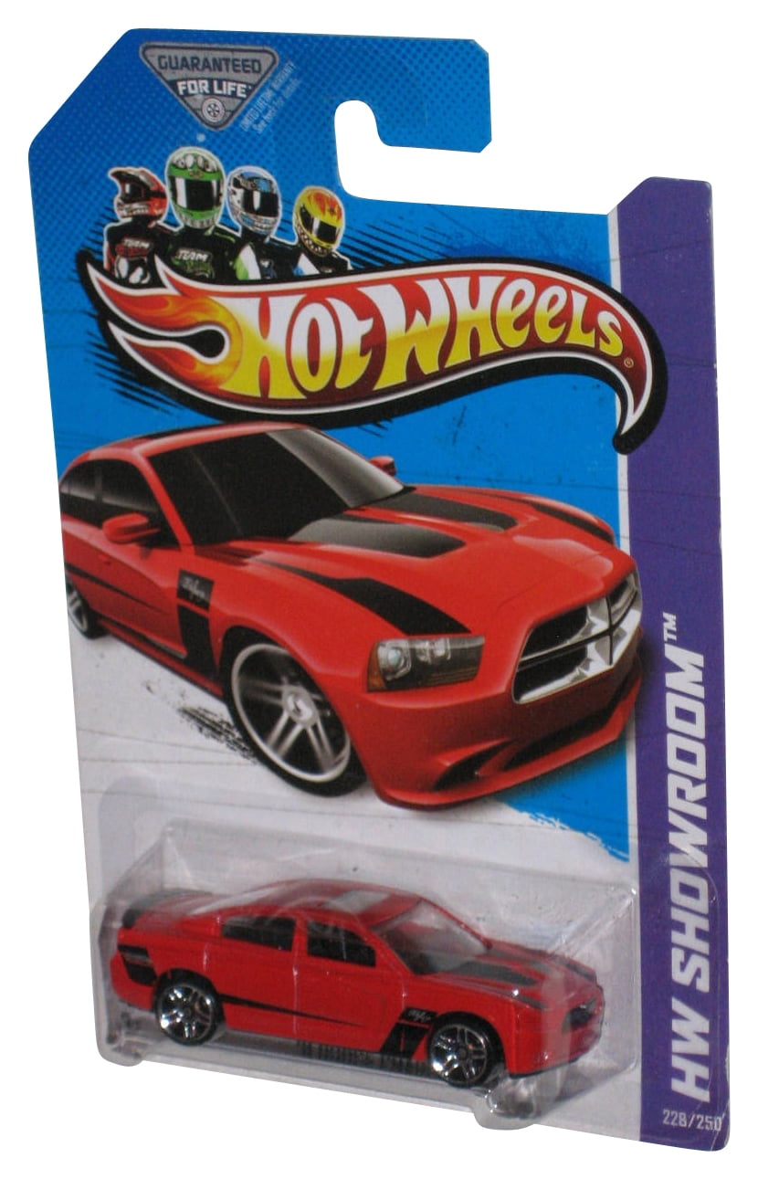 Hot Wheels HW Showroom (2012) Red '11 Dodge Charger R/T Toy Car 228/250 ...