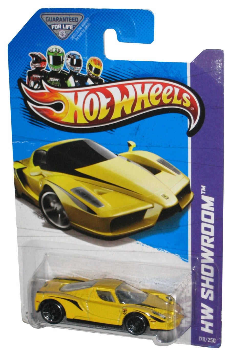 Hot Wheels HW Showroom (2012) Yellow Enzo Ferrari Car 178/250 - Walmart.com