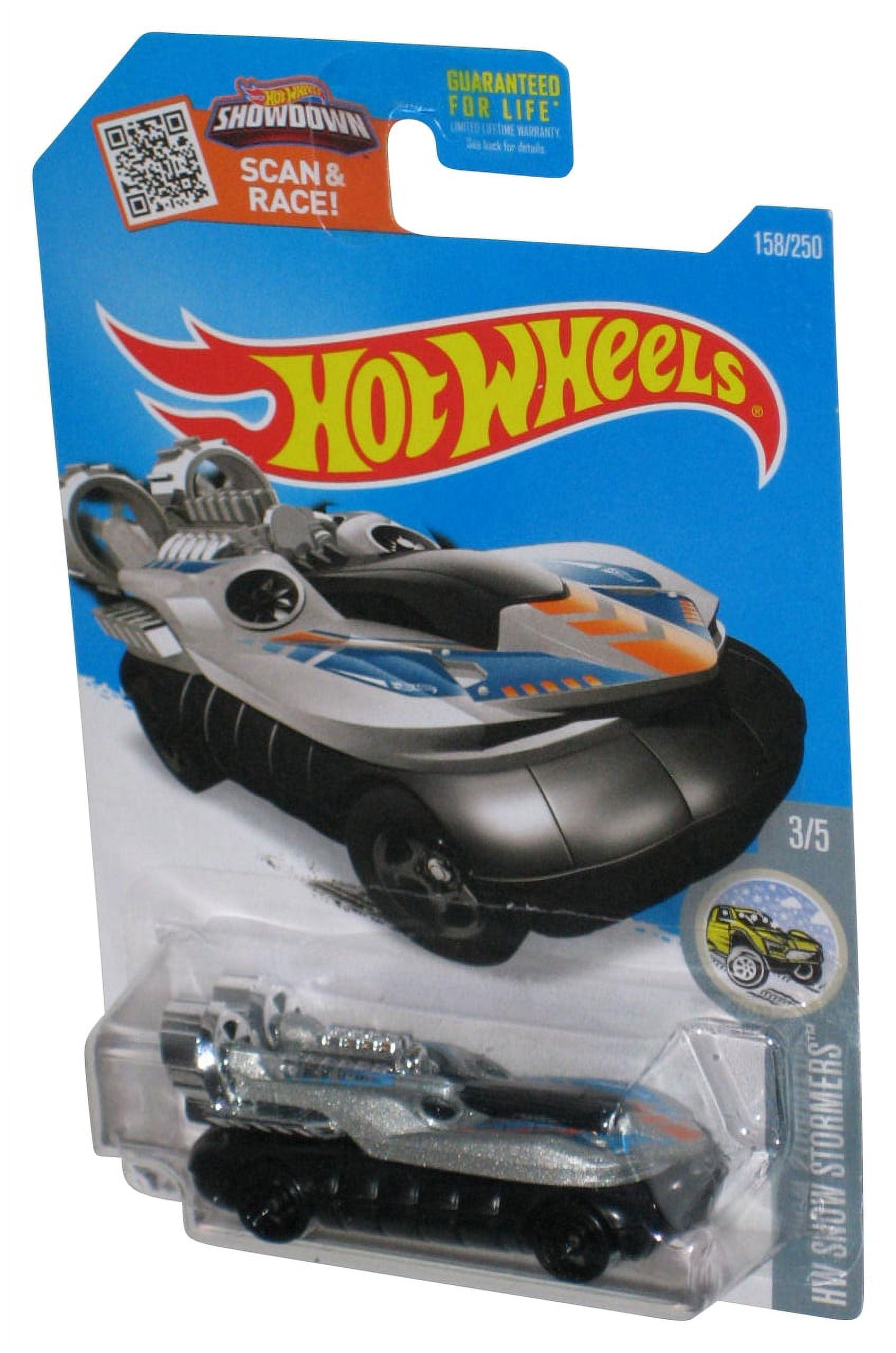 Hot Wheels HW Snow Stormers 3/5 (2016) Silver Hover Storm Toy Car 158/ ...
