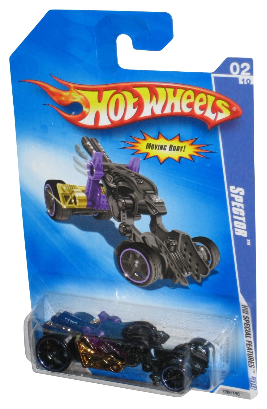 Hot Wheels HW Special Features '09 Purple & Black Spector Toy Car 088/190 - Walmart.com