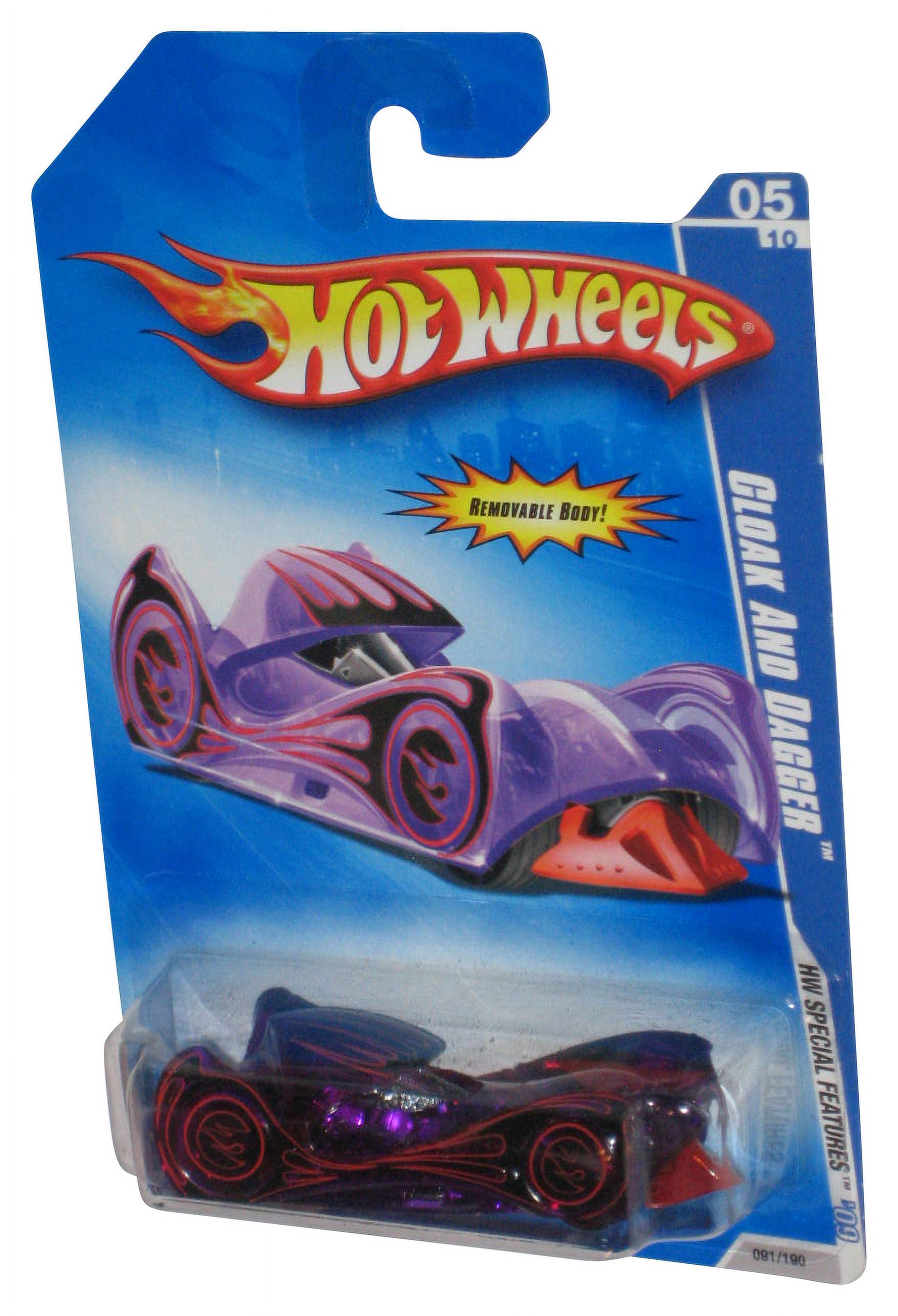 Hot Wheels HW Special Features '09 Purple Cloak And Dagger Toy Car 091/190 - Walmart.com