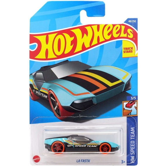 Hot Wheels La Fasta HW Speed Team 3/5 48/250 - Walmart.com