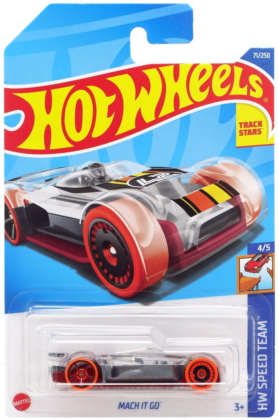 Hot Wheels Mach It Go HW Speed Team 4/5 71/250 - Assorted Colors ...