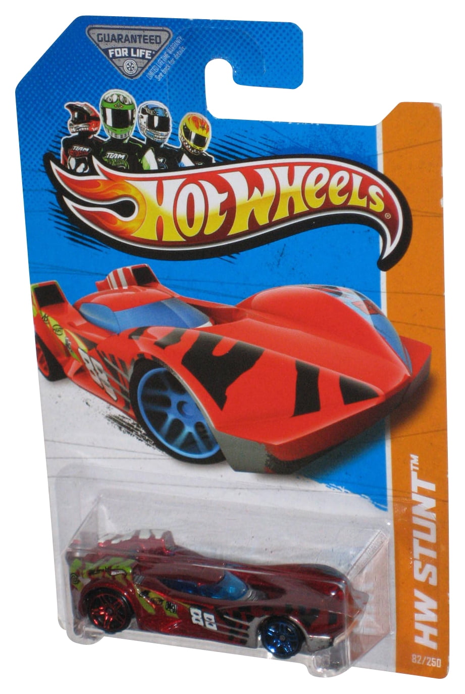 Hot Wheels HW Stunt (2012) Red Scoopa Di Fuego Toy Car 82/250 - Walmart.com