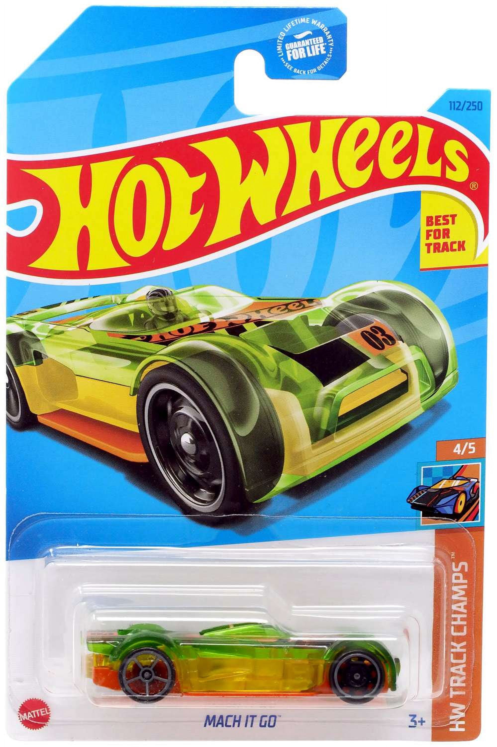 Hot Wheels HW Track Champs Mach it Go Diecast Car - Walmart.com