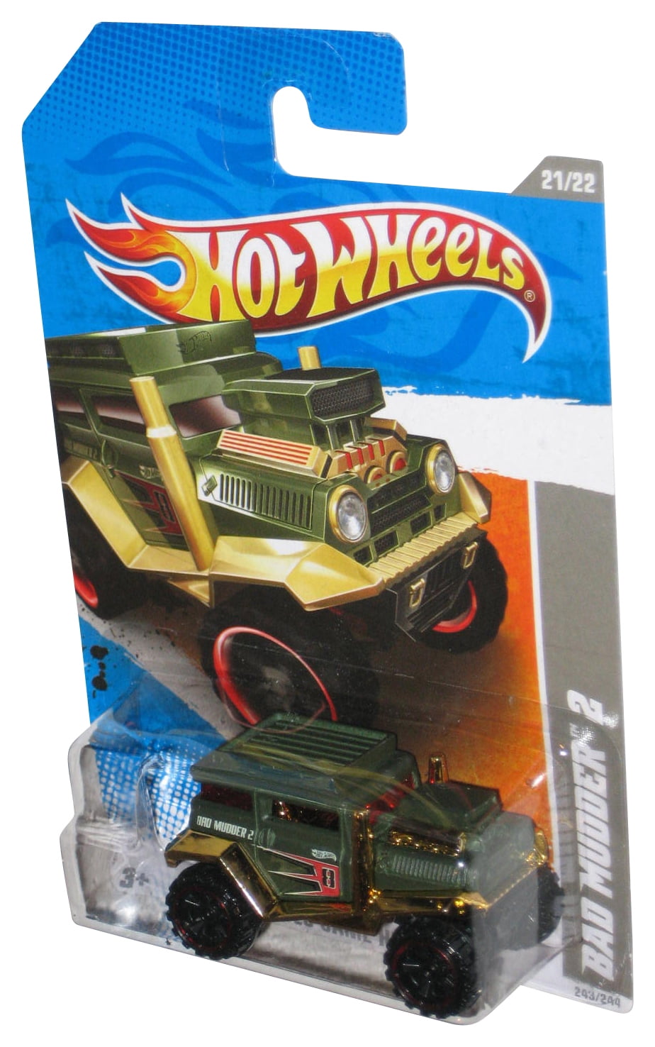 Hot Wheels HW Video Game Heroes '11 Green Bad Mudder 2 Car 243/244 ...