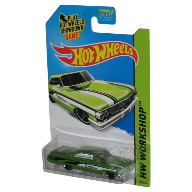 Hot Wheels HW Workshop (2013) Green Custom '64 Galaxie 500 Car 250/250 ...