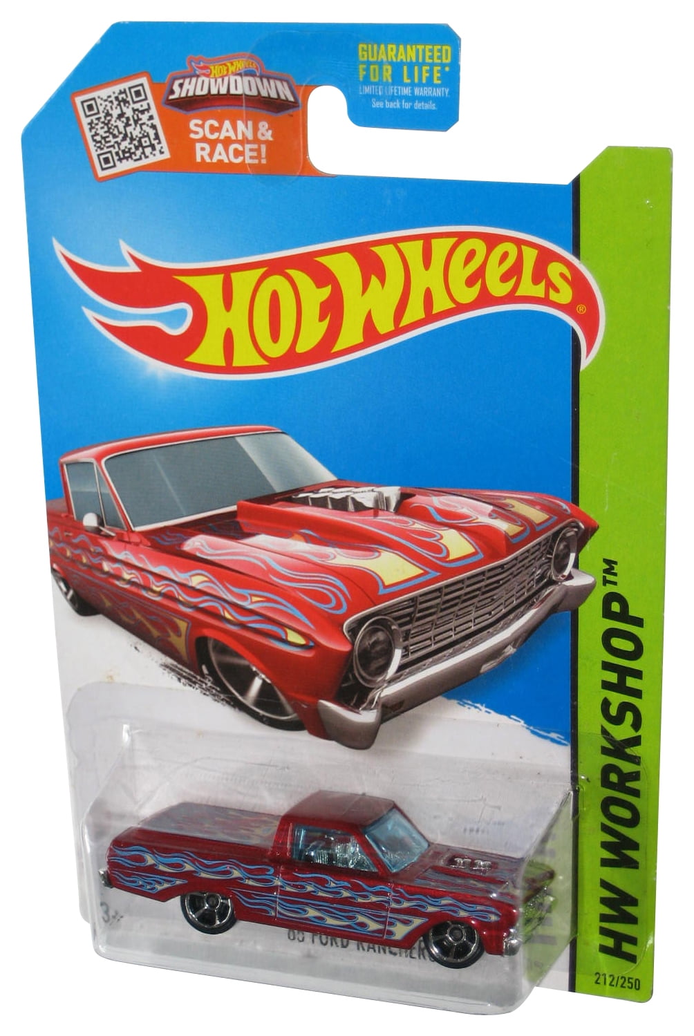 Hot Wheels HW Workshop (2013) Red '65 Ford Ranchero Toy Truck 212/250 ...