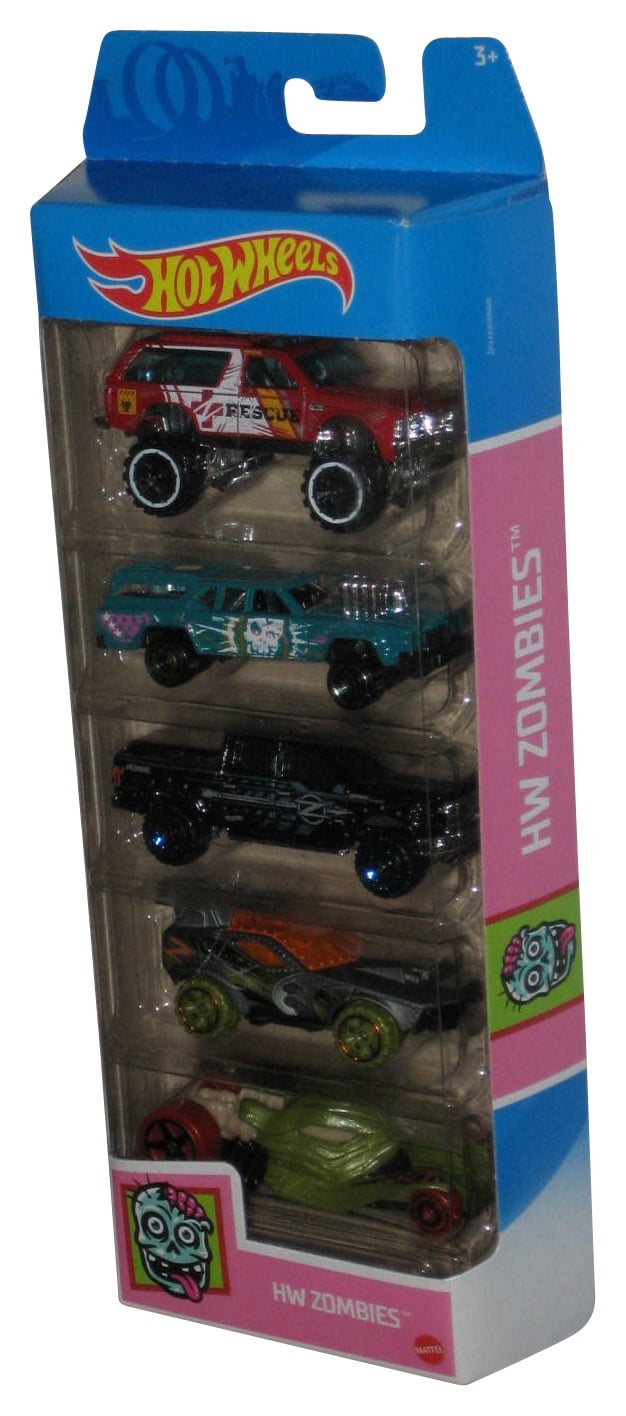 Hot Wheels HW Zombies (2020) Toy Car 5-Pack Gift Set - Walmart.com