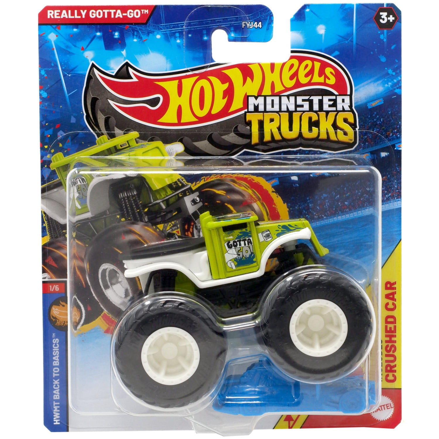 Hot Wheels HWMT Back to Basics Really Gotta-Go Diecast Car (Includes ...