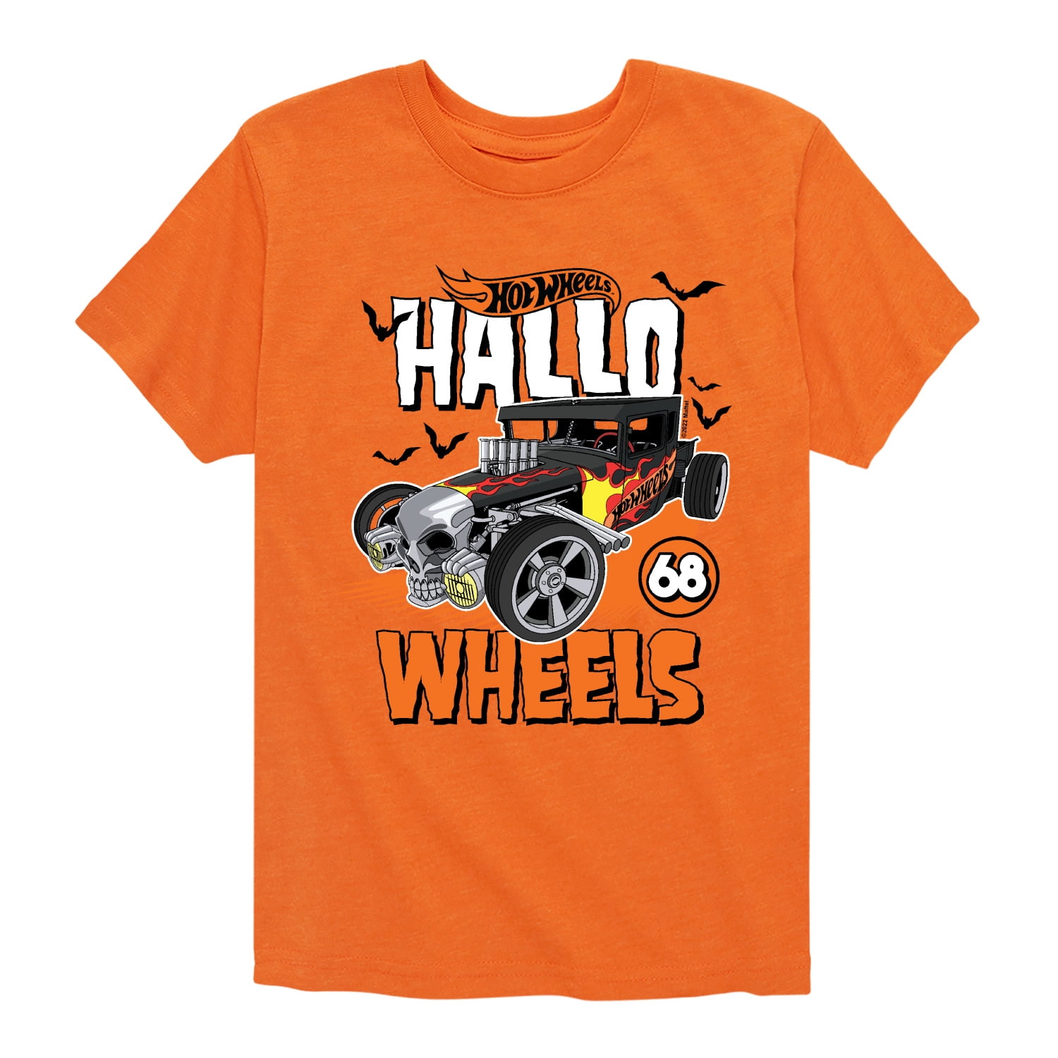 Hot Wheels - Halloween - Hallo Wheels 68 - Toddler & Youth Short Sleeve ...