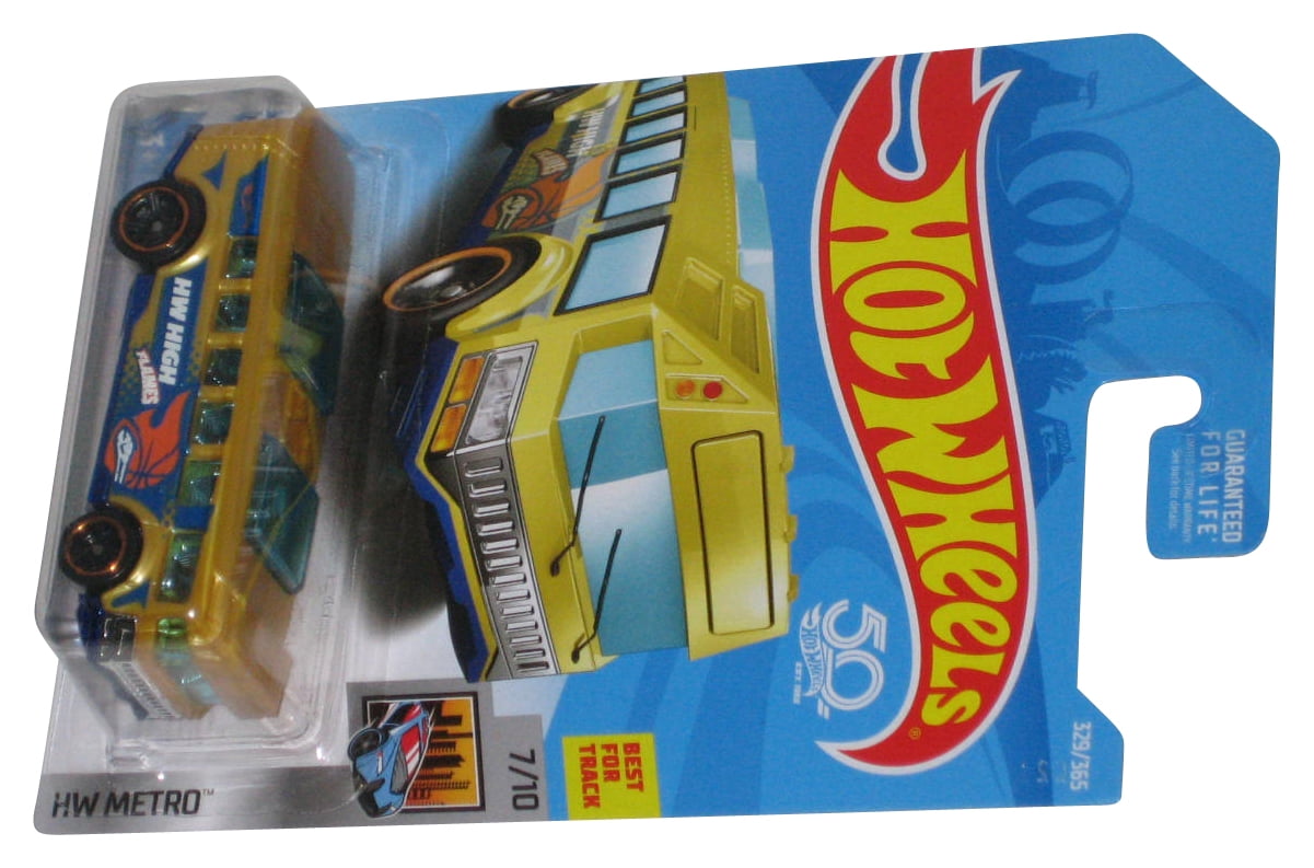 Hot Wheels High (2017) HW Metro 7/10 Toy Bus 329/365 - Walmart.com
