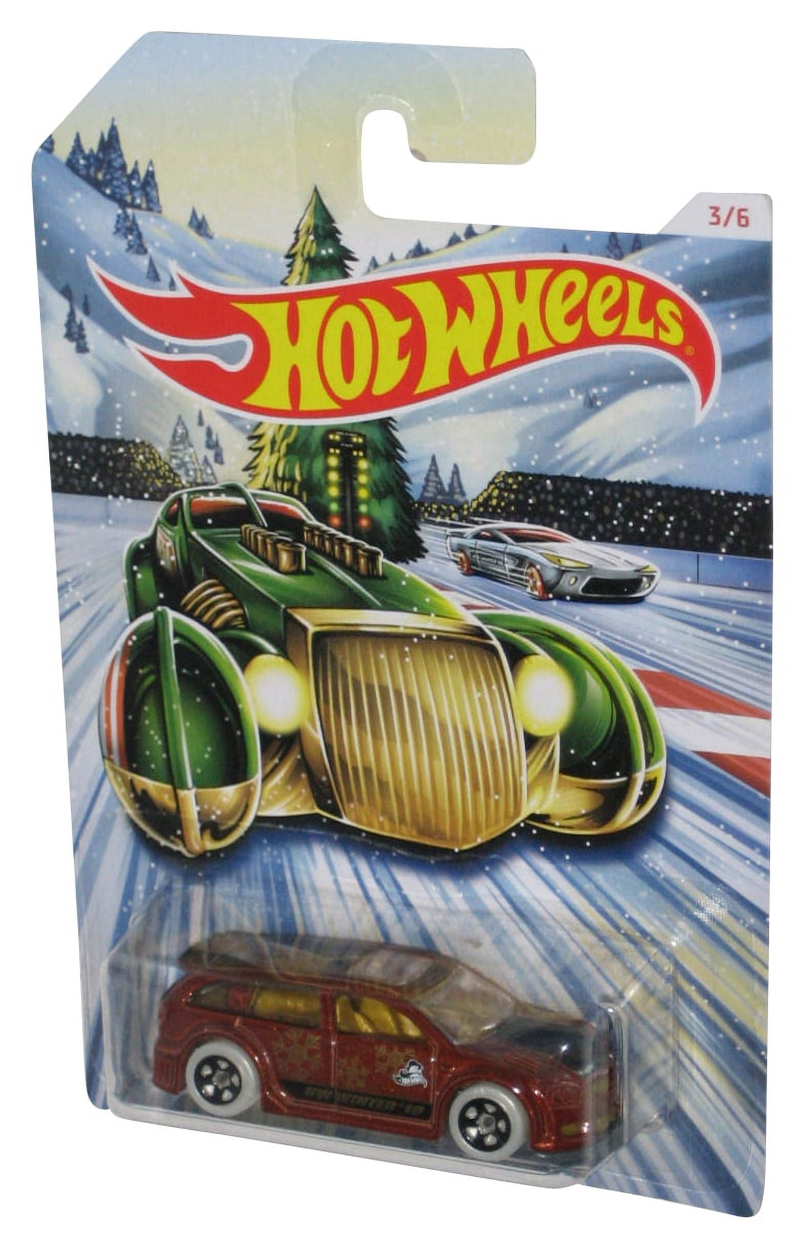 Hot Wheels Holiday Hot Rods 2019 Audacious Red Toy Car 3/6 - Walmart.com