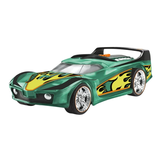 Hot Wheels Hyper Racer Spin King with Lights and Sounds - Motorized ...